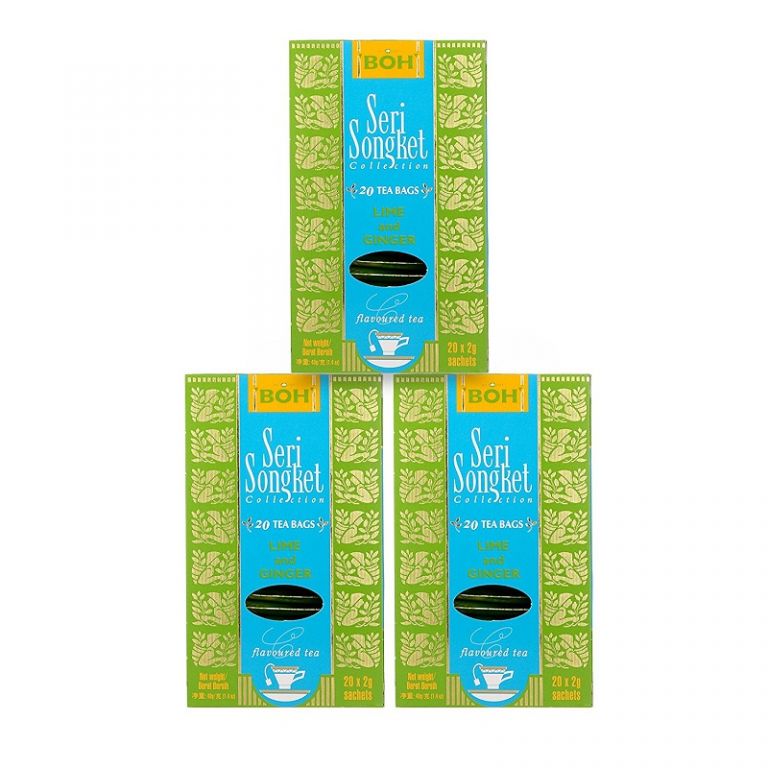 Lime and Ginger Teabag Bundle of 3 – Boh Tea USA
